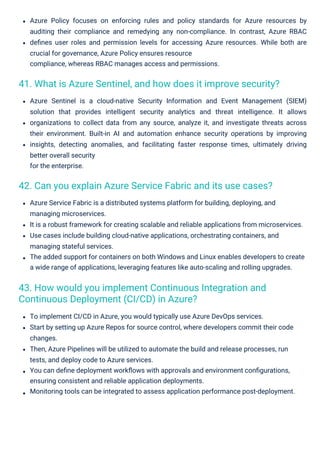 Azure Solution Architect Interview Questions By ScholarHat | PDF