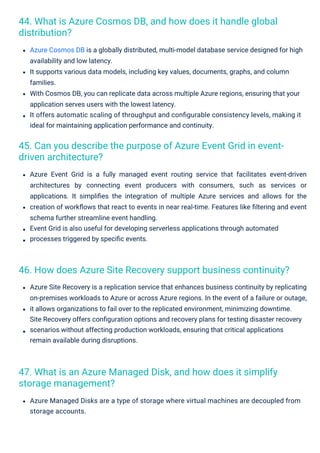 Azure Solution Architect Interview Questions By ScholarHat | PDF