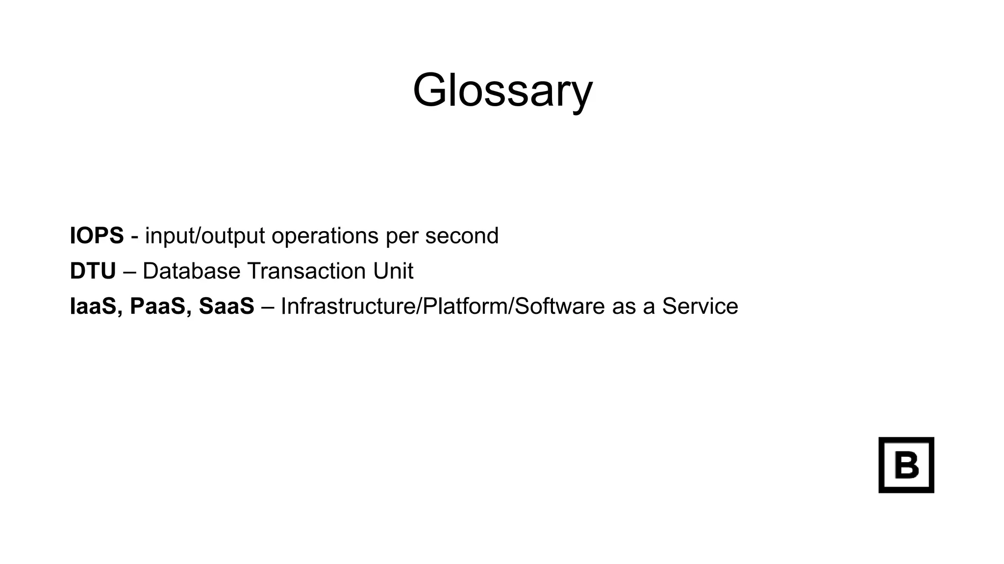 Azure SQL - more or/and less than SQL Server | PPTX