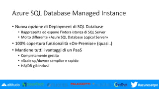 Azure sql database | PPTX