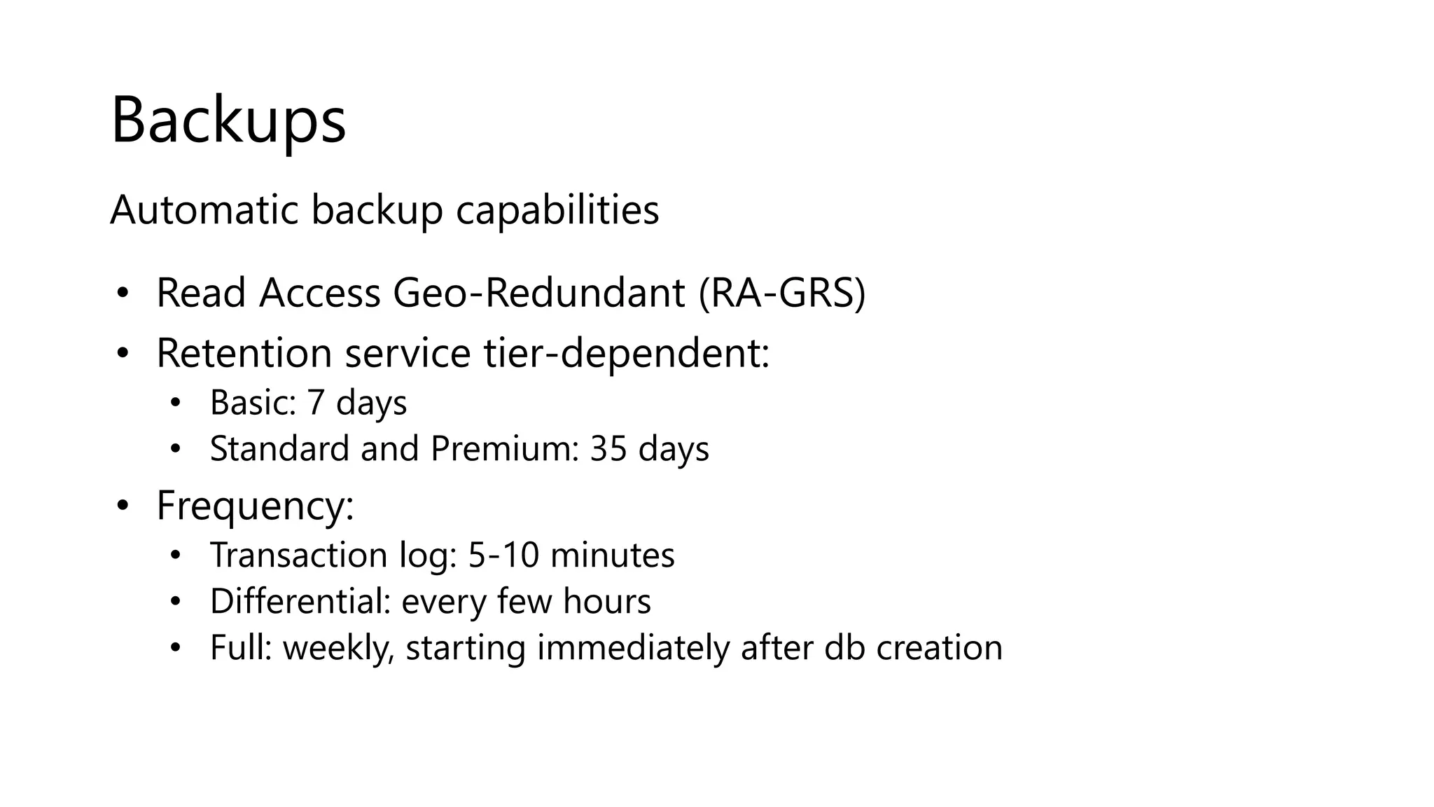 Azure Sql Database Ppt