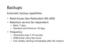 Azure SQL Database | PDF