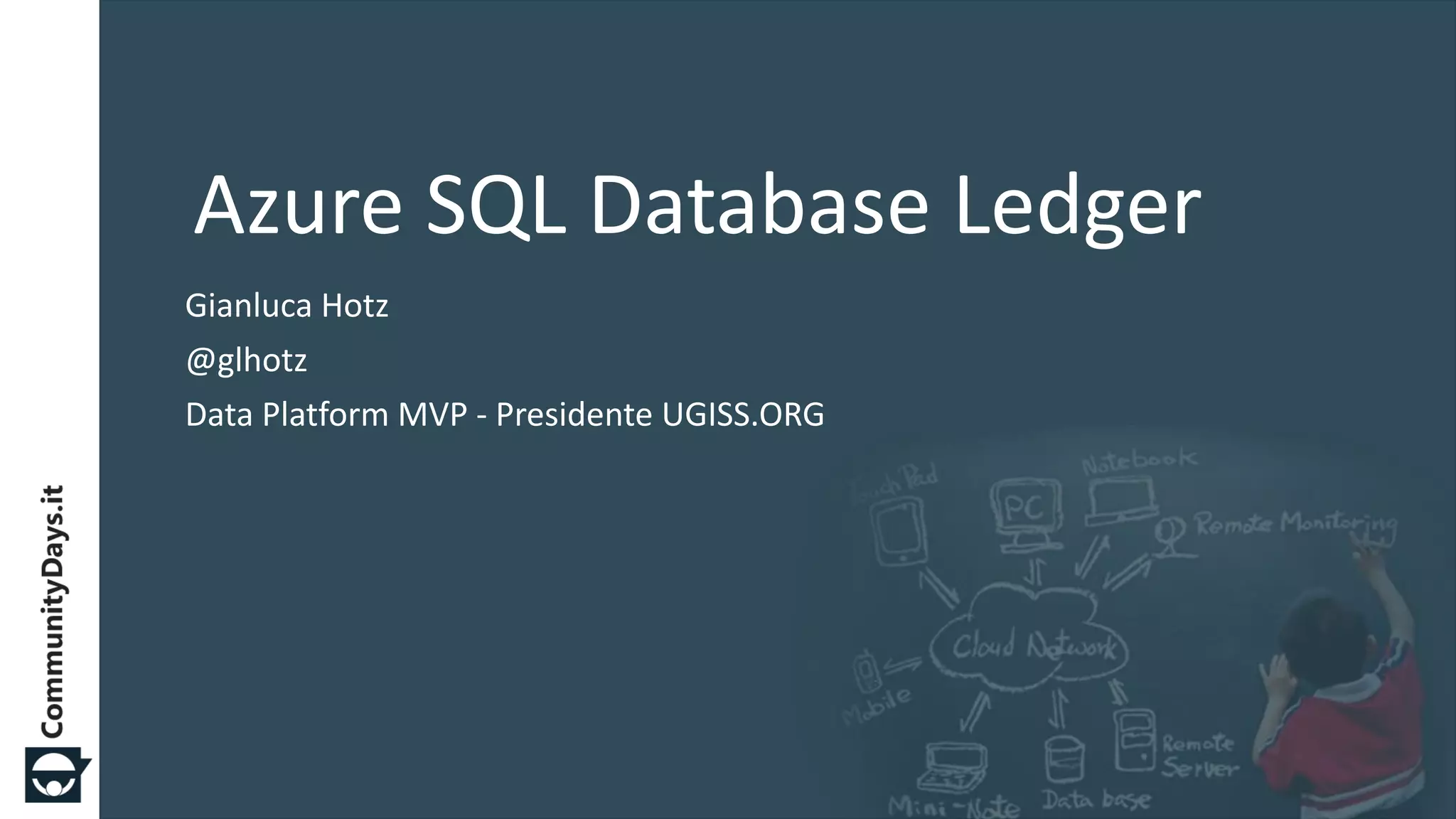 Azure SQL Database Ledger | PDF