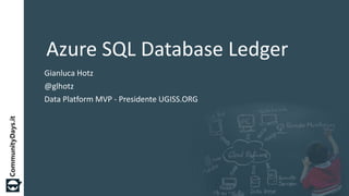 Azure SQL Database Ledger | PDF