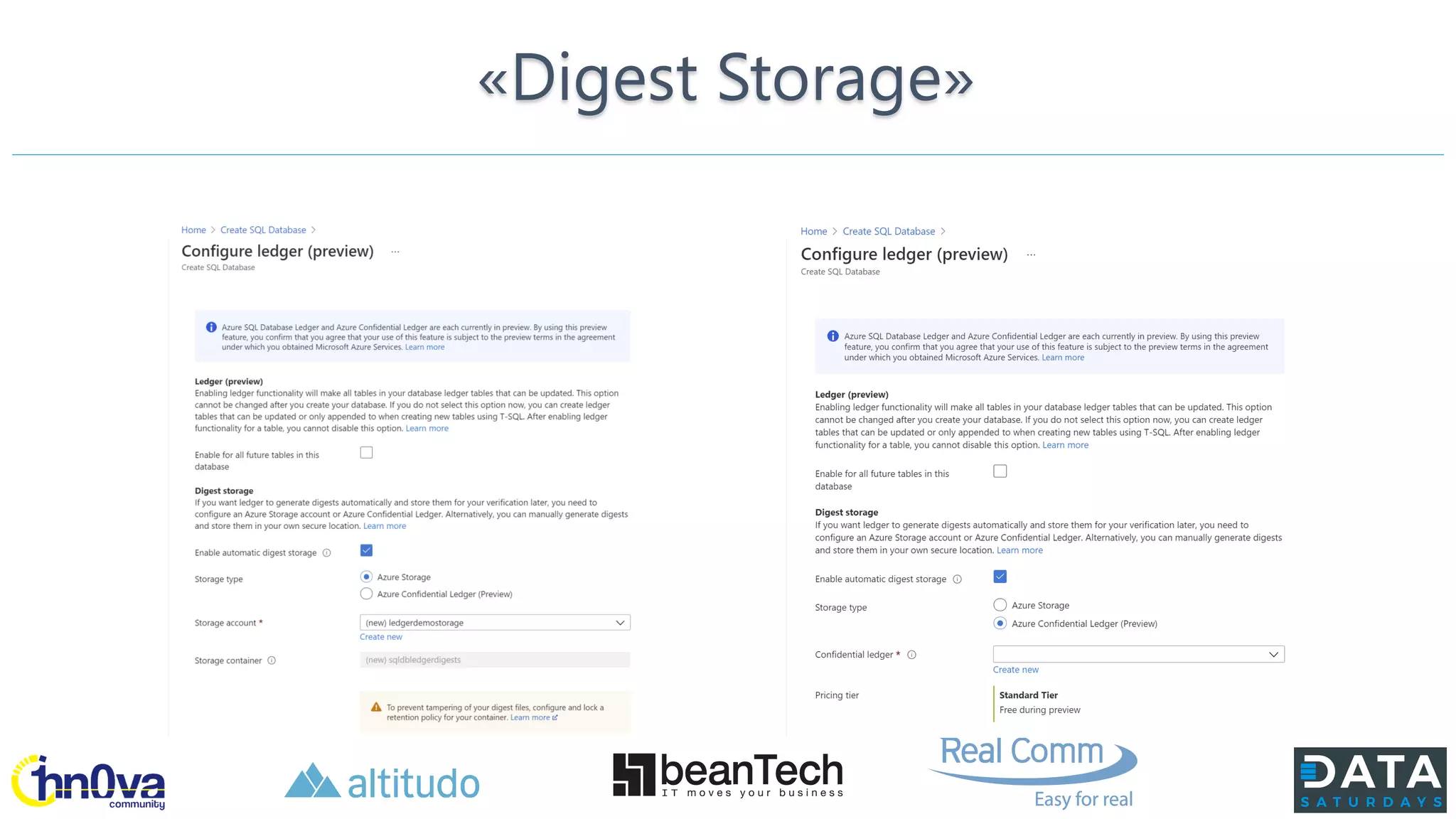 Azure SQL Database Ledger | PPT