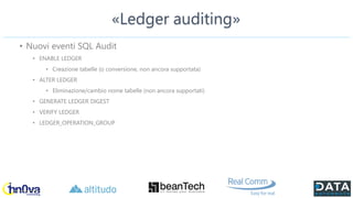 Azure SQL Database Ledger | PPT