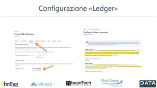 Azure SQL Database Ledger | PPT
