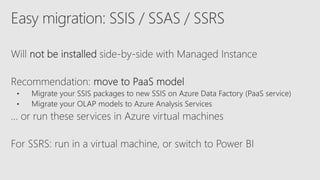 Azure SQL Database Managed Instance | PPTX