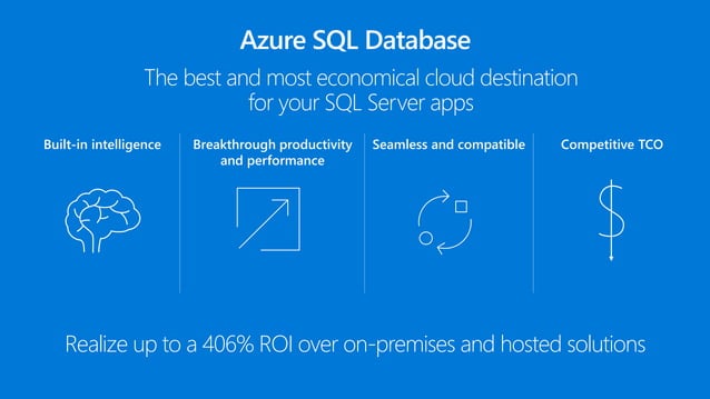 Azure SQL Database Managed Instance | PPTX | Cloud Computing | Internet