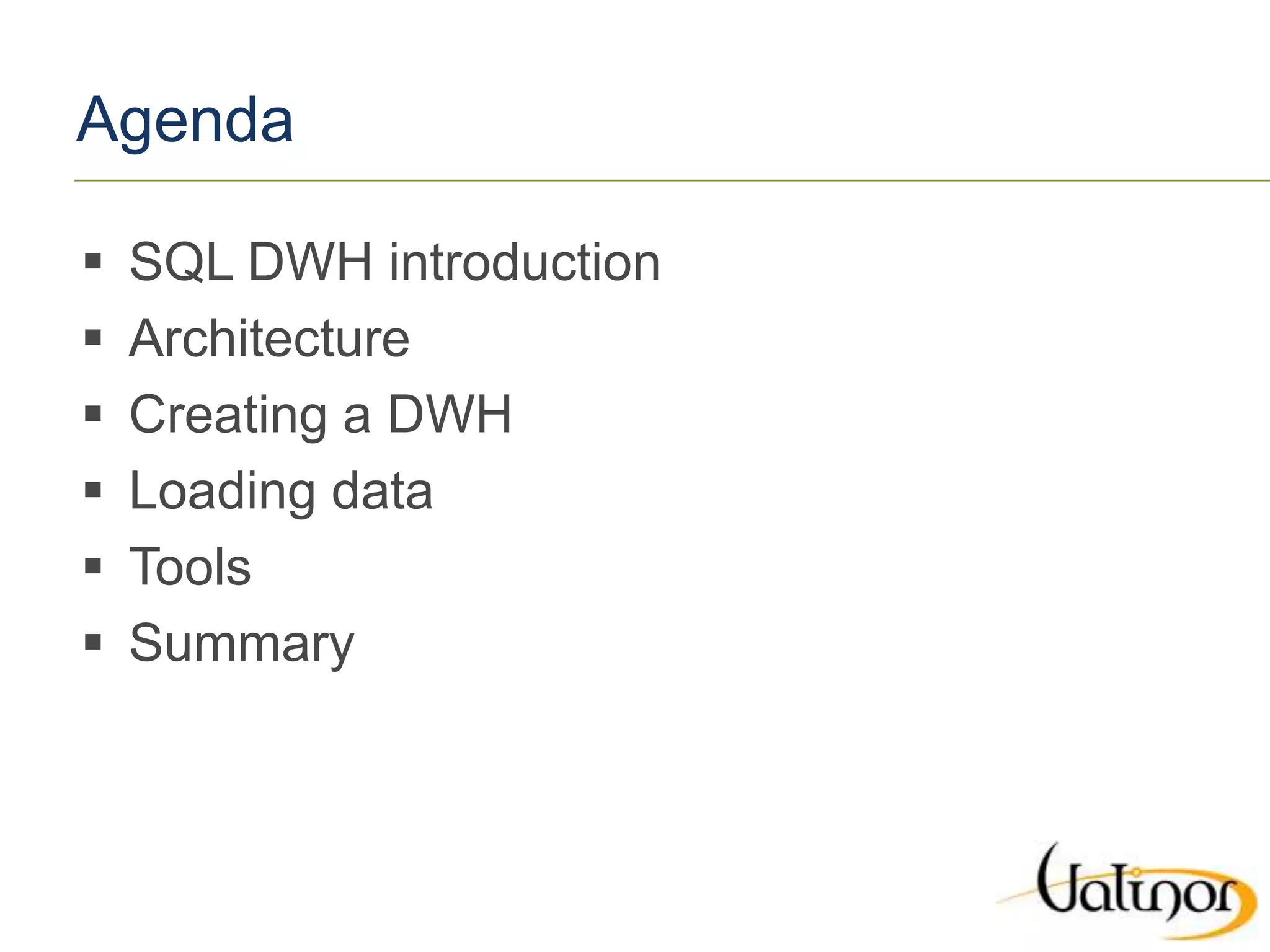 Azure SQL DWH | PPT