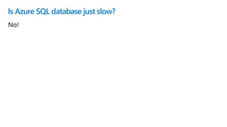 Azure sql insert perf | PPT