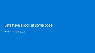 Azure sql insert perf | PPT
