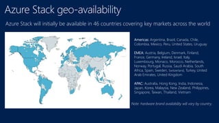 Azure Stack Fundamentals | PPTX