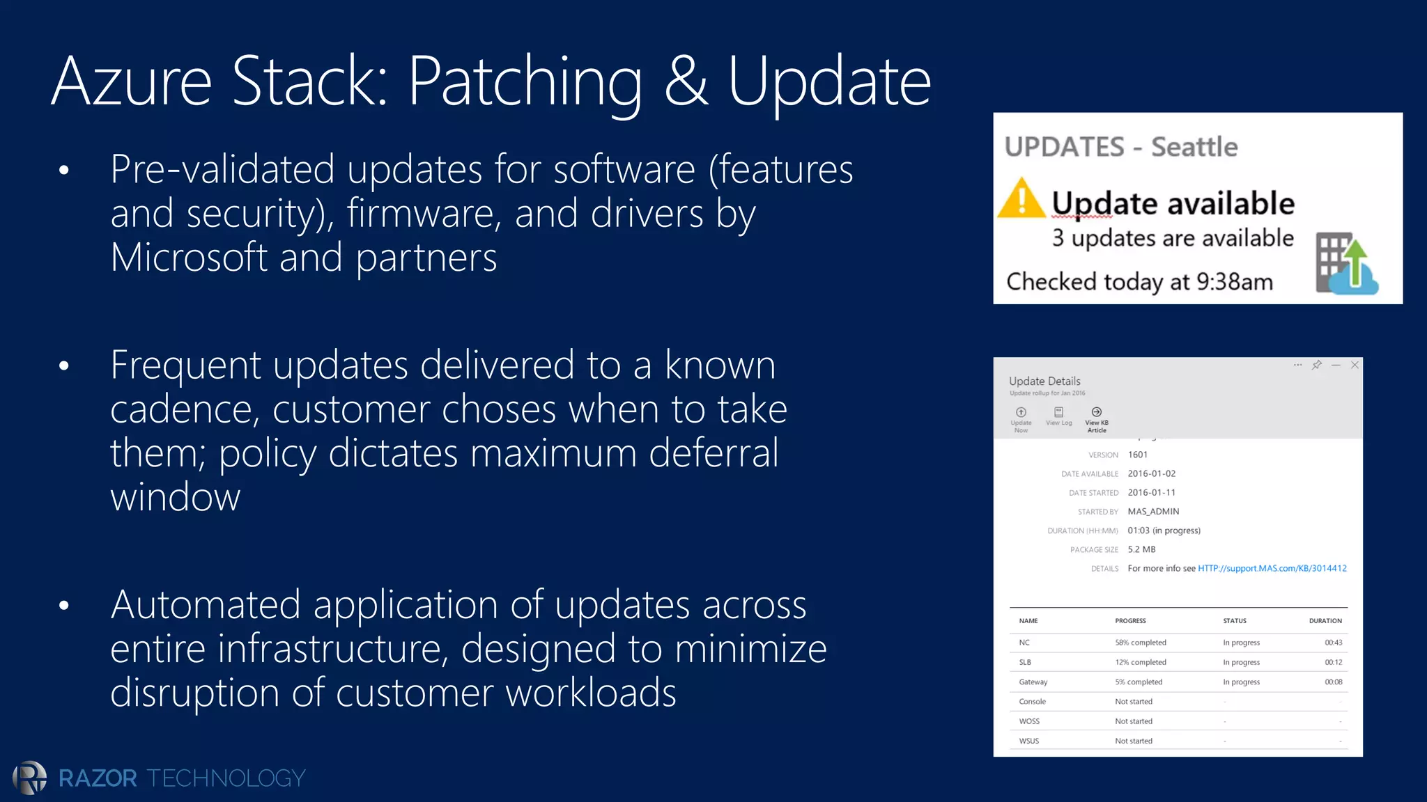 Microsoft Azure Stack Introduction Overview and tp3 release | PDF ...