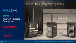 Microsoft Azure Stack Introduction Overview and tp3 release | PDF | Cloud Computing | Internet