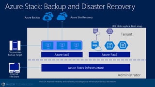 Microsoft Azure Stack Introduction Overview and tp3 release | PDF | Cloud Computing | Internet