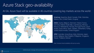 Microsoft Azure Stack Introduction Overview and tp3 release | PDF | Cloud Computing | Internet