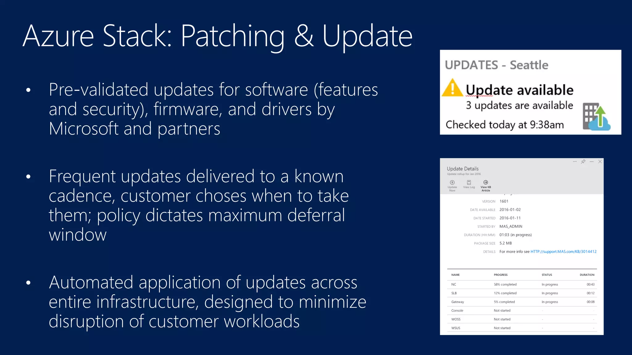 Azure Stack TP3 overview deck | PDF | Cloud Computing | Internet