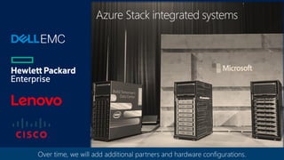 Azure Stack TP3 overview deck | PDF | Cloud Computing | Internet