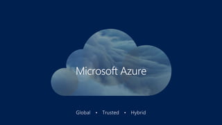 Azure Stack TP3 overview deck | PDF | Cloud Computing | Internet