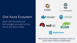 Azure Stack TP3 overview deck | PDF | Cloud Computing | Internet