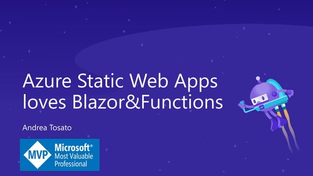 Azure Static Web Apps & Blazor | PDF