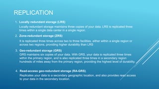 Azure storage | PPTX