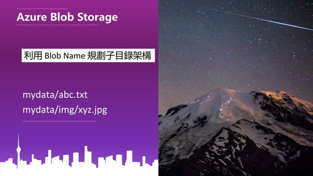 Azure blob storage & javascript client library | PPT