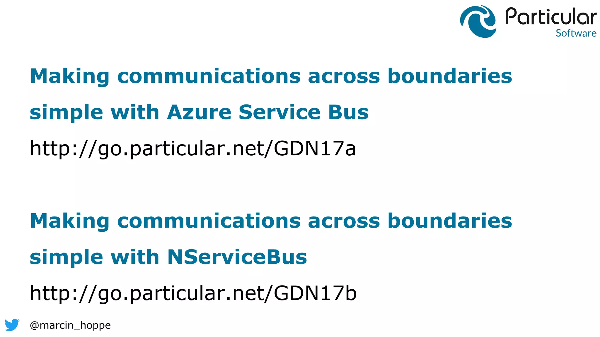 Azure storage queues czy azure service bus, oto jest pytanie | PPT