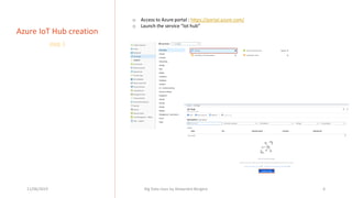 Iot streaming with Azure Stream Analytics from IotHub to the full data slack | PPT