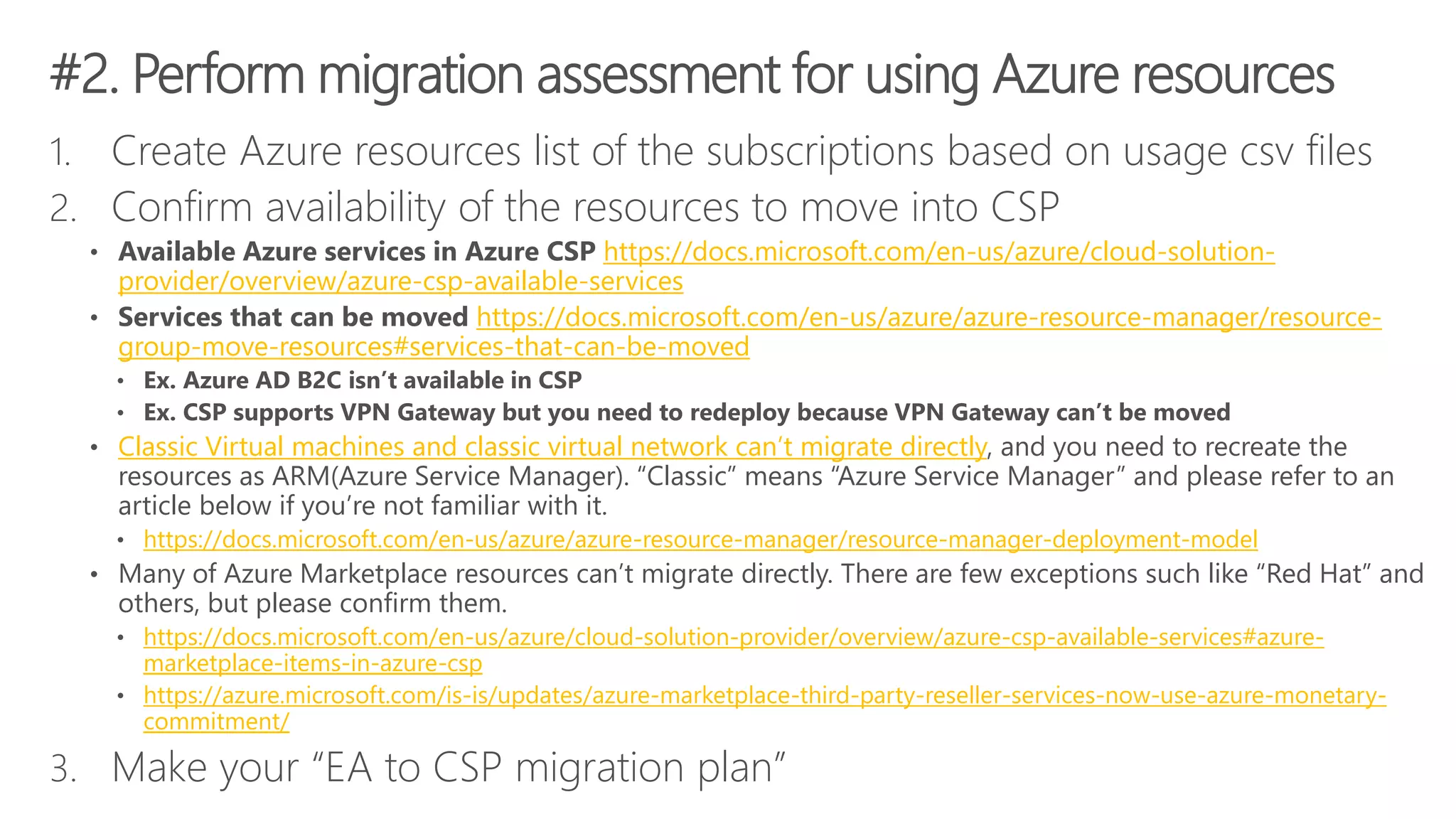 Azure subscription management with EA and CSP | PPTX