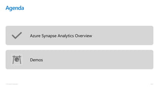 Azure synapse analytics overview elasta cloud3 | PPT