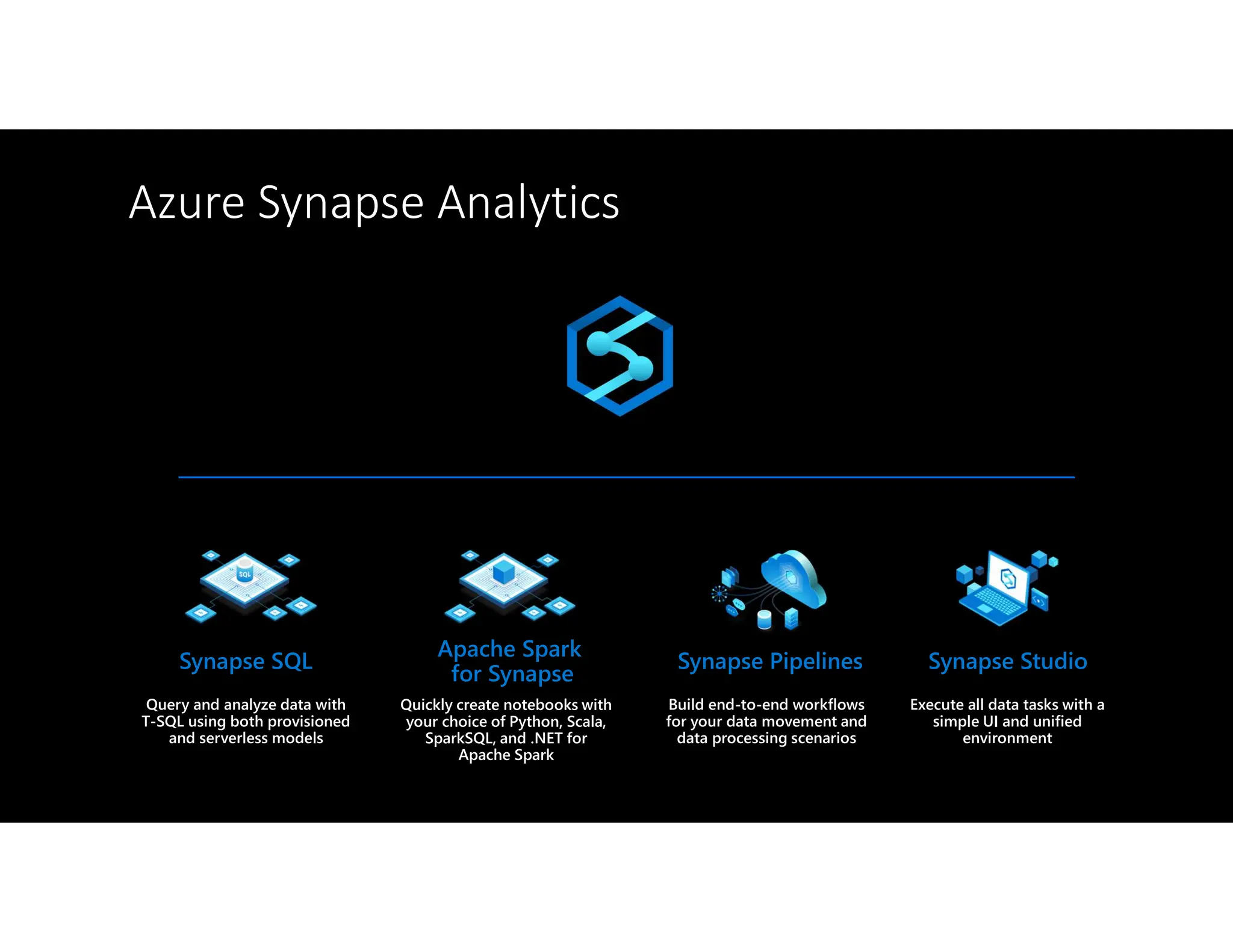 Azure Synapse Overview for data analytics | PDF