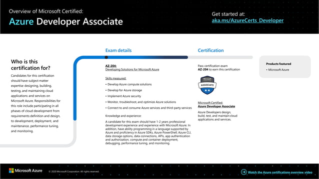 Azure Training + Certification Guide.pdf | Cloud Computing | Internet