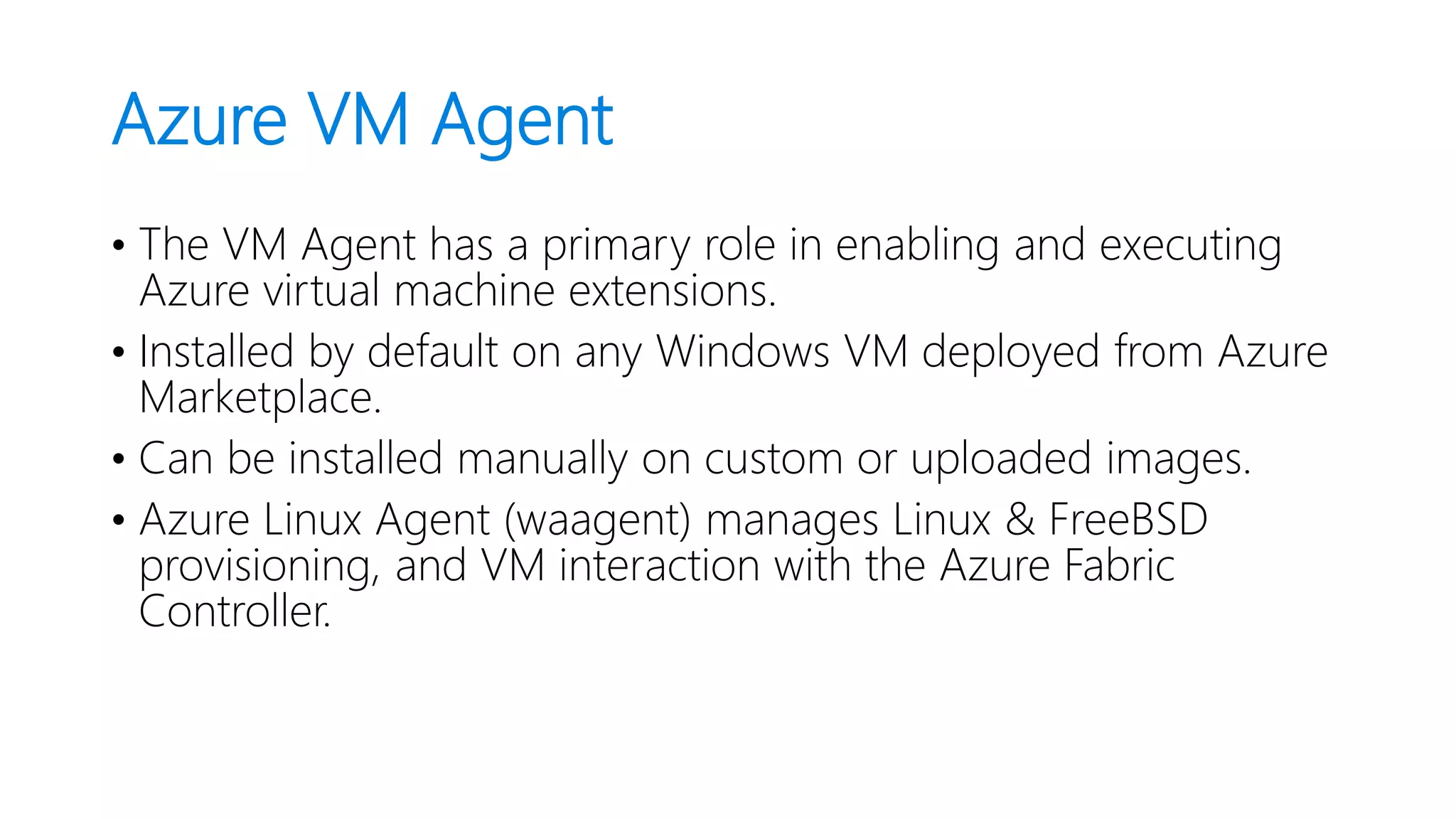 Everything you need to know about Azure Virtual Machines | PPTX | Cloud ...