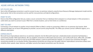 Azure virtual network | PPTX