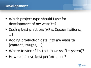 Best Practices for Kentico CMS and Windows Azure | PPT