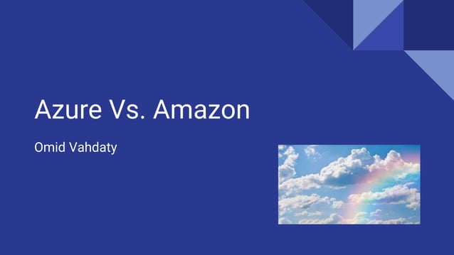 Azure vs. amazon | PPT