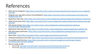 Azure Web Apps Advanced Security | PPTX
