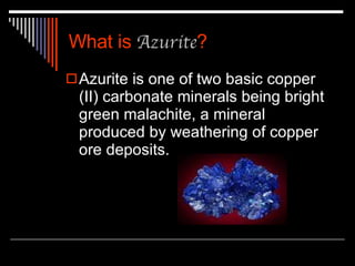 Azurite | PPT