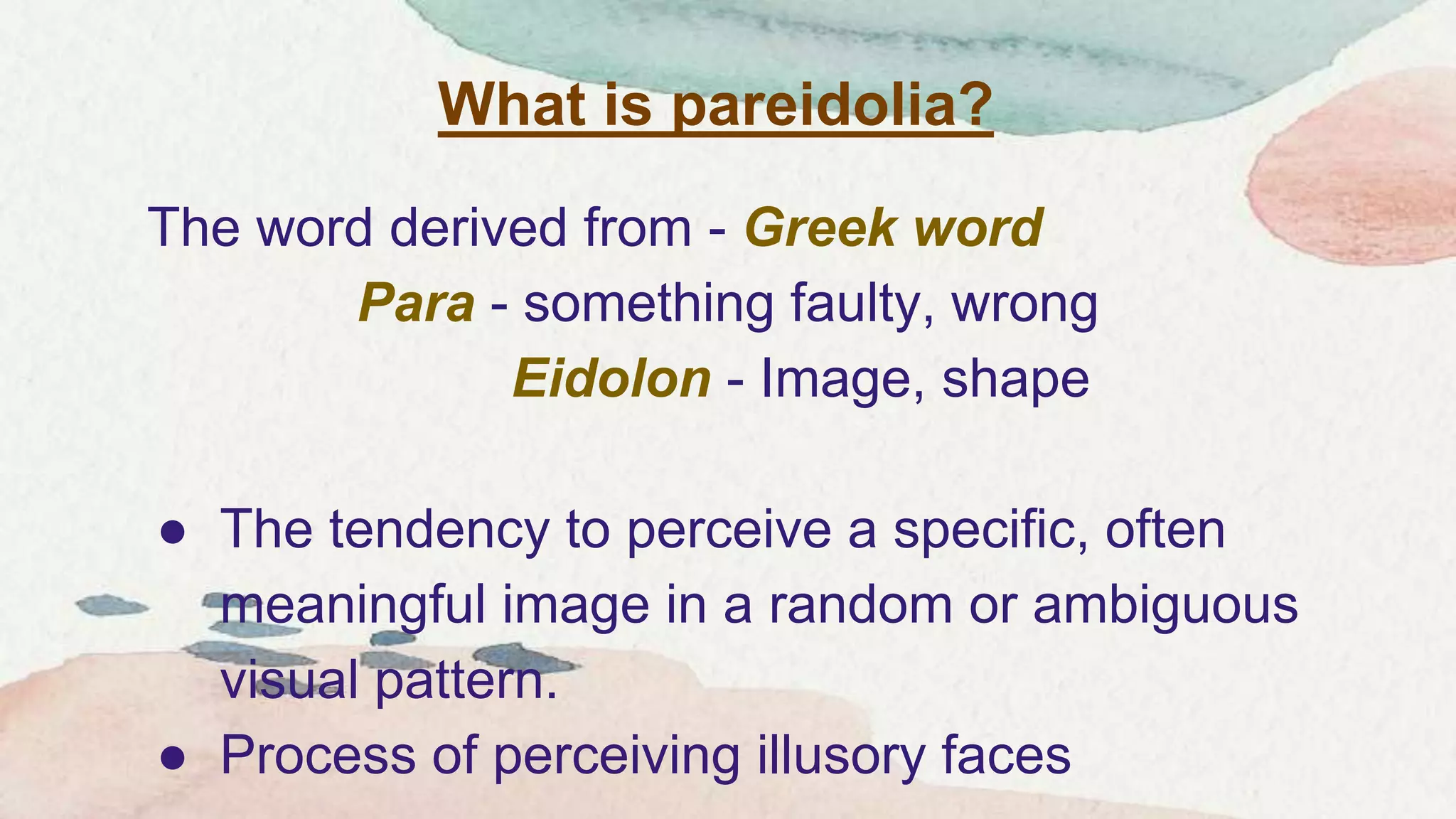Pareidolia | PPT