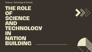 THE ROLE OF SCIENCE AND TECHNOLOGY IN NA | PPTX