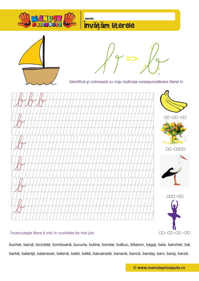 B 008-litere-mici-de-mana | PDF