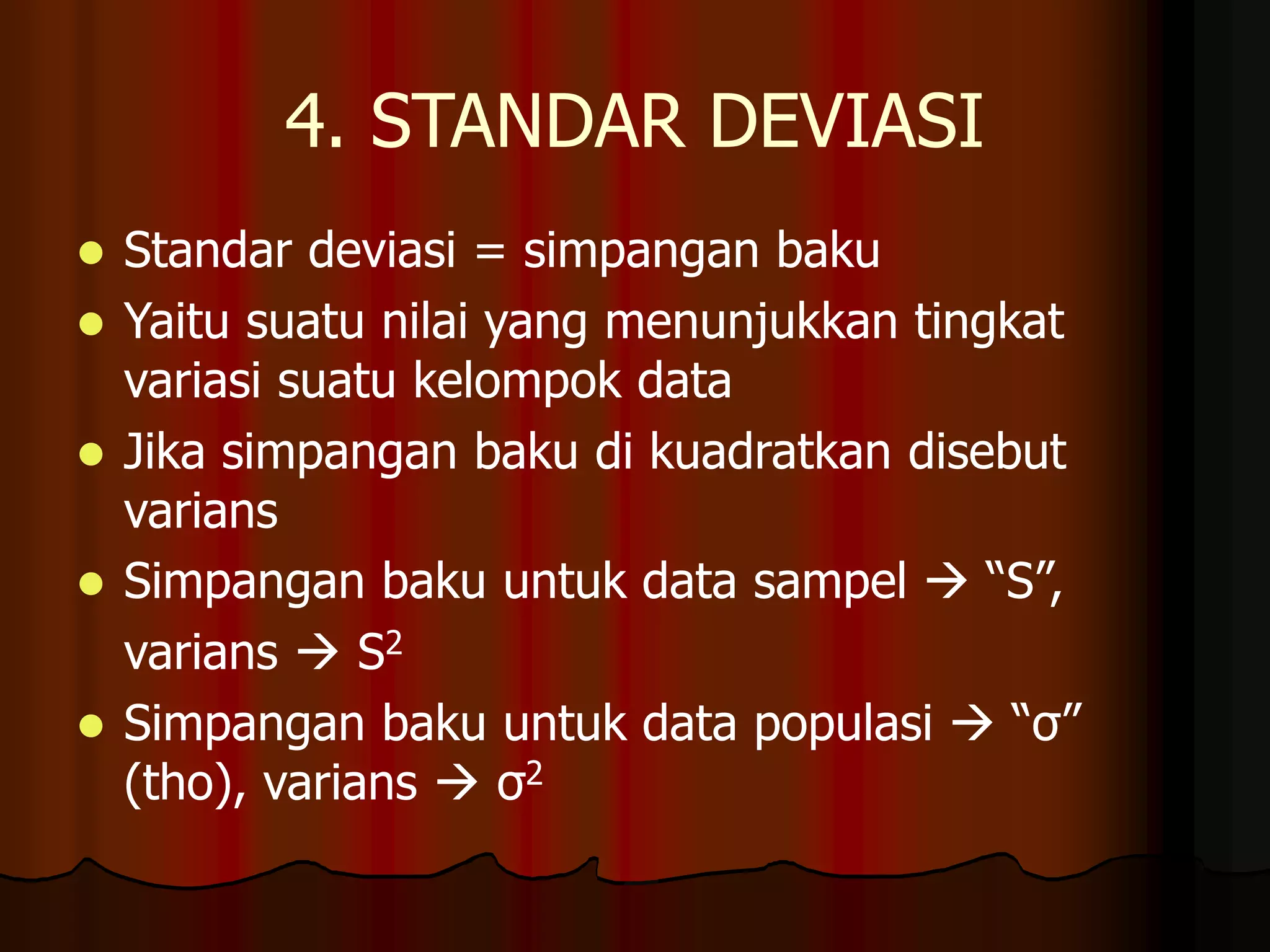 UKURAN VARIASI | PPT