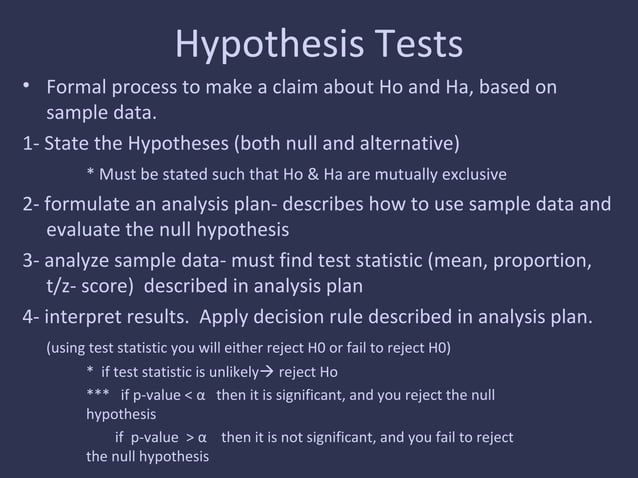 B.1 logic of sig. testing | PPT