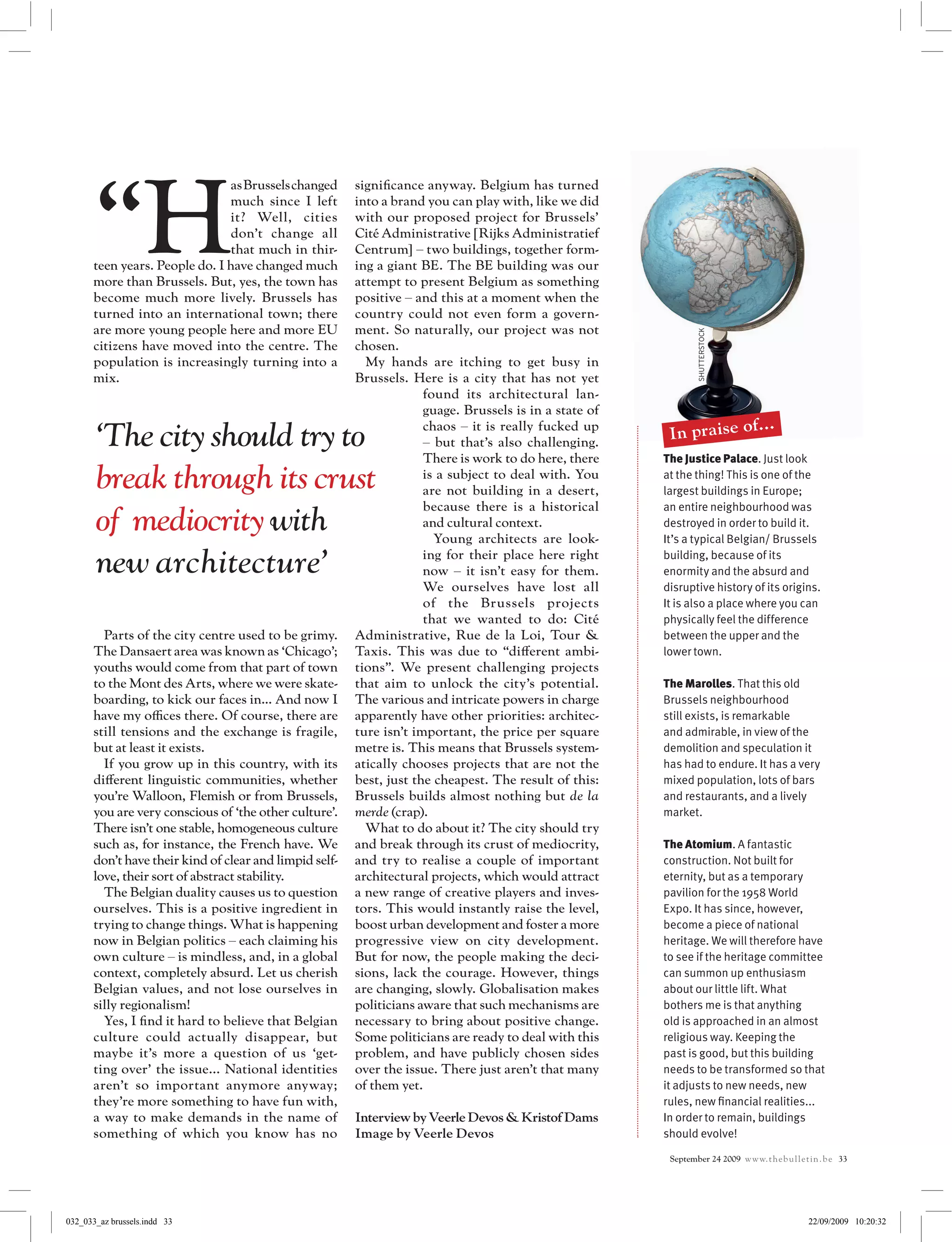 Brussels identities | PDF