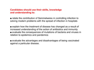 B 1 1-2 how our bodies defend themselves against infectious diseases | PPTX