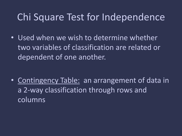 B.12 chisquare independence 2way | PPT