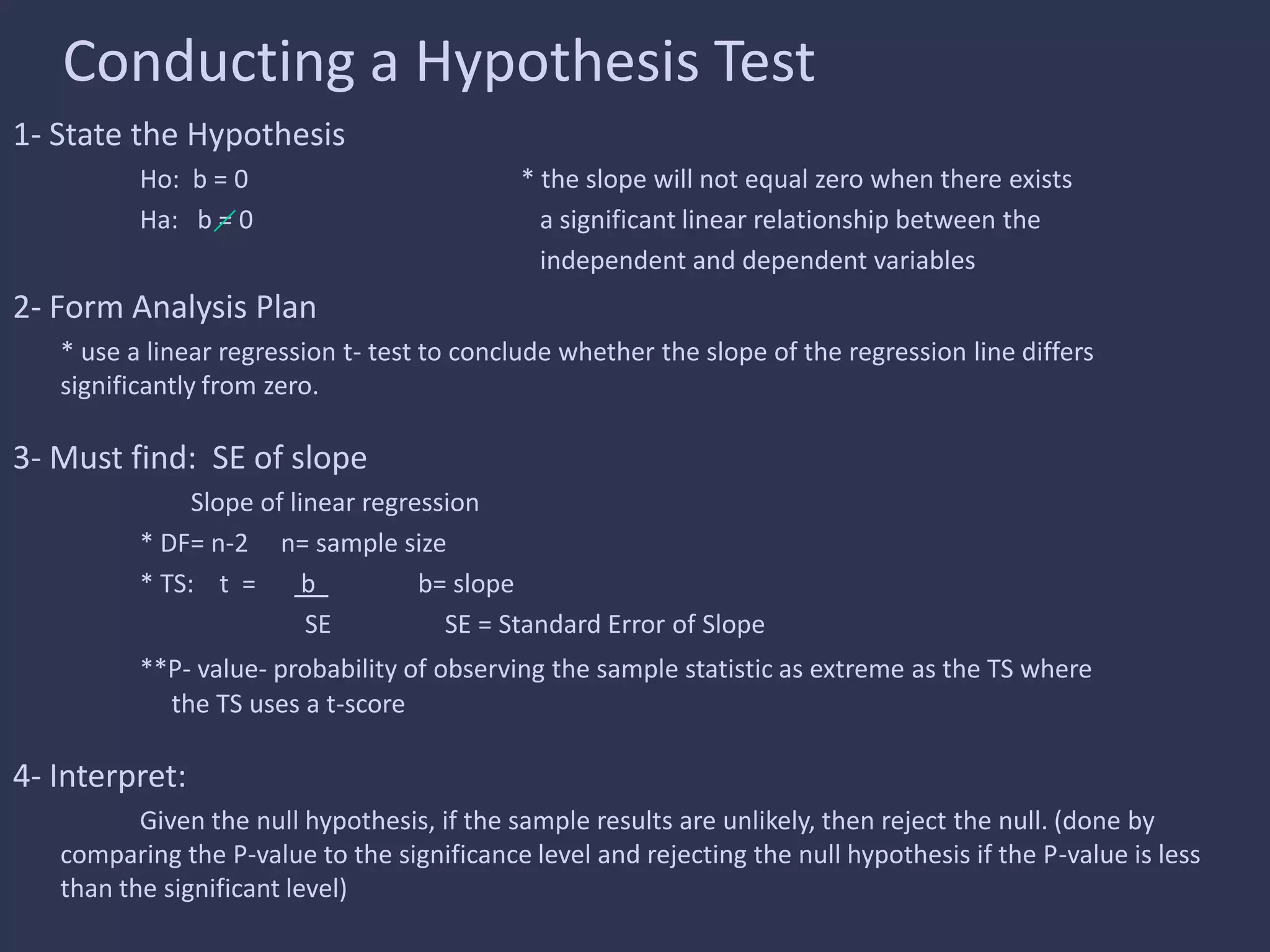 B.13 regression of a slope | PPTX