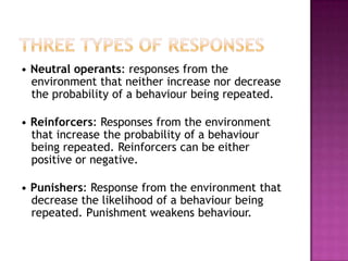 B. f skinner operant conditioning presntation 2 | PPT